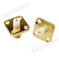 China High-Quality SMA-Kfd13 Coaxial Straight Flange Connector for Reliable Connections for sale