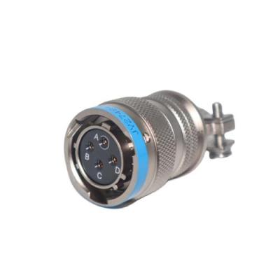 China Ms27484t12f04shn43 Multi Pin Shielded Plug Electrical Wire Connector Ms27484 Series for sale
