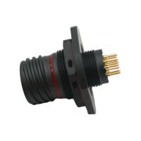 China D38999/24wb35PCB D38999 Series Jam Nut Receptacle Cable Connector on Board for sale