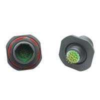 China D38999/24wb35PCB D38999 Series Jam Nut Receptacle Cable Connector on Board for sale
