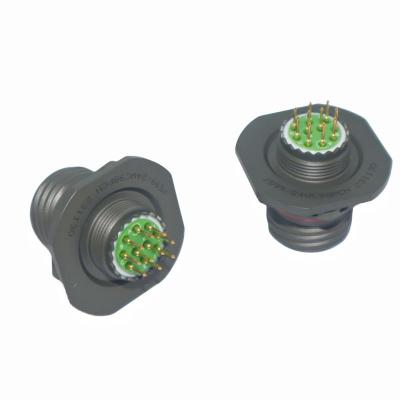 China D38999/24wc98pcn Amphenol Standard Receptacle PCB Circular Connector for sale