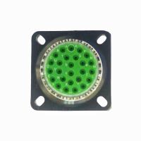 China Electrical Wire Connector D38999 III Series Square Flange Receptacle J599/20ke26pn for sale