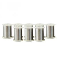 China NiCr8020 Electrical Resistance Heating White Wire 0.05mm Annealed for sale