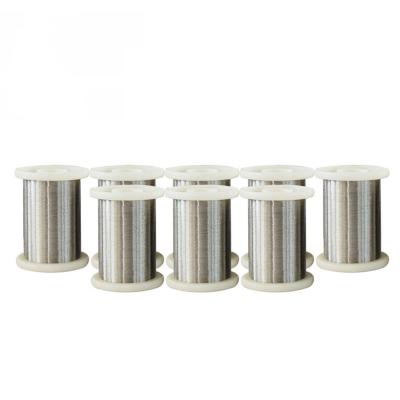 China NiCr8020 Electrical Resistance Heating White Wire 0.05mm Annealed for sale