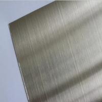 China 321 Hairline Stainless Steel Sheet Plate 304 Cold Rolled 2B Finish 0.1-3mm Thickness for sale