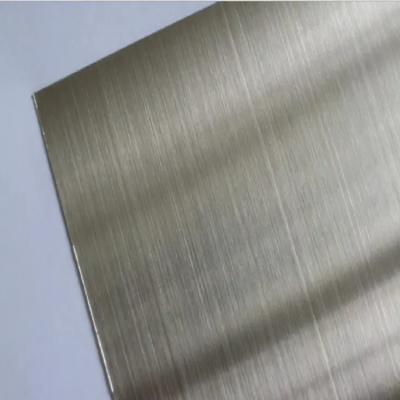China 321 Hairline Stainless Steel Sheet Plate 304 Cold Rolled 2B Finish 0.1-3mm Thickness for sale