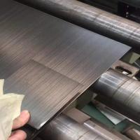 China 321 Hairline Stainless Steel Sheet Plate 304 Cold Rolled 2B Finish 0.1-3mm Thickness for sale
