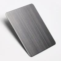 China 316L 310S Stainless Steel Sheet Plate 1250mm Width Hairline Finish Cold Rolled 0.1-3mm for sale