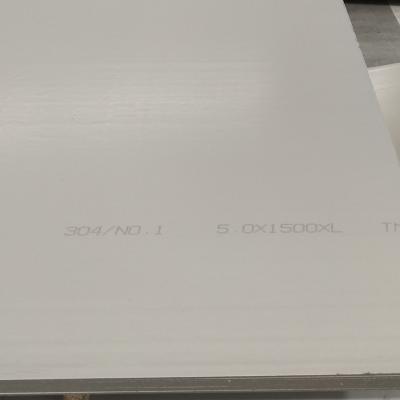 China 304L 410 310S Stainless Steel Sheet Plate ASTM Hot Rolled 5mm Mill Edge for sale
