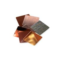 China Decorative Stainless Steel Sheet 304L 316L Colour Mirror 8K Surface 0.1-3mm for sale