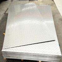 China 2mm Stainless Steel Chequered Plate 304 304L Cold Rolled 2B Finish 1219mm Width for sale