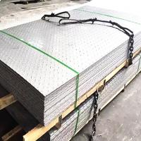 China Austenitic Checkered Stainless Steel Plate 304L 316L Embossed Sheet 3mm Thickness 1500mm Width for sale