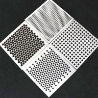 China Stainless Steel Perforated Sheets 316L Cold Rolled 2B Finish 0.1-3mm Thickness for sale
