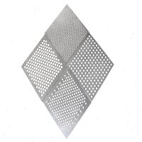 China ASTM 304 Perforated Stainless Steel Plate 304L 2mm Thickness Sheet Metal for sale