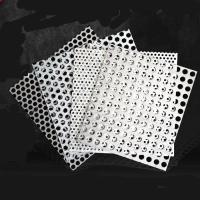 China Perforated Stainless Steel Sheet 4x8 AISI 304 430 0.1-3mm Thickness Cold Rolled for sale