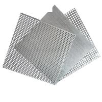 China Perforated Stainless Steel Sheet 4x8 AISI 304 430 0.1-3mm Thickness Cold Rolled for sale