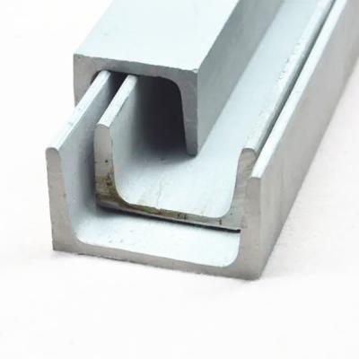 China Duplex Stainless Steel C Channel AISI 2205 U Channel 30-400mm Length 3000-12000mm for sale