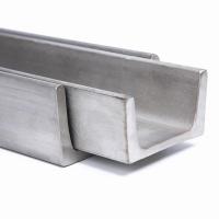 China ASTM 316 Stainless Steel C Channel Profile U Shaped Bar 30-400mm Length 3000-12000mm for sale