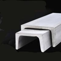 China ASTM 316 Stainless Steel C Channel Profile U Shaped Bar 30-400mm Length 3000-12000mm for sale