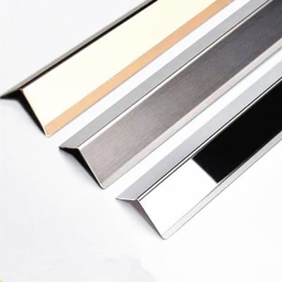 China AISI 430 304 Stainless Steel Angle Trim Equal Bar S32205 for sale