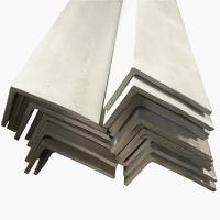 China AISI SUS 201 Stainless Steel Angle Iron J1 J2 L Shape Bar 30-400mm Length 3000-12000mm for sale