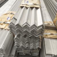 China AISI 304 Stainless Steel Angle Bar L Shape 20-300mm Construction Profile for sale