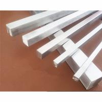 China SS 316L Stainless Steel Square Bar Rod 300 Series ASTM A276 6m Length for sale