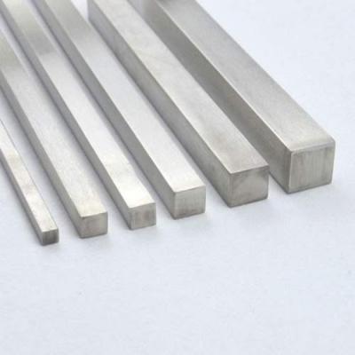 China Cold Drawn 10mm Square Stainless Steel Bar AISI 304 316 SS Rod 6m Length for sale