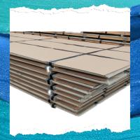 China Mill Edge Stainless Steel Sheet Plate 1000mm-6000mm Cold Rolled 2205 Duplex for sale