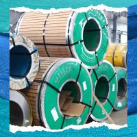 China JIS Standard Cold Rolled Stainless Steel Coil 0.1-3mm Thickness 1000-2000mm Width for sale