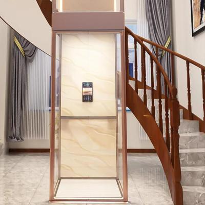 China Automatic Home Elevators Smooth Safe Stylish Up to 15 m Travel for sale