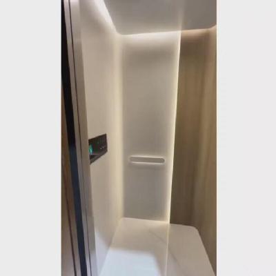 China Automatic Home Elevator | 400kg Screw-Driven Lift with Sliding Door for sale