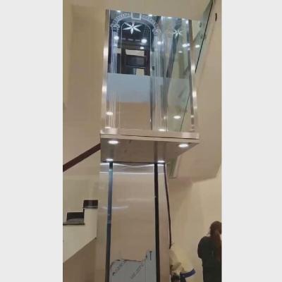China 5-Stop Hydraulic Home Elevator | 14.5m Travel Height for sale