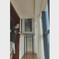 China Safe & Stylish Hydraulic Home Elevator | 400kg Capacity for sale