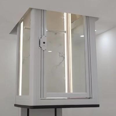 China 400 kg Hydraulic Home Elevator – 5 Stops, Space-Saving Design for sale