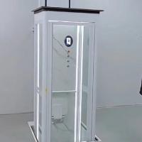 China Hydraulic Residential Lift – 14.5 m Rise, 5 Stops, Space-Saving Design for sale