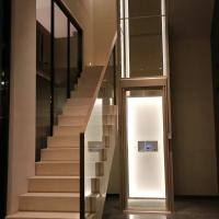 China Pitless 4.7 kW Hydraulic Home Elevator (MRL Residential Lift) for sale