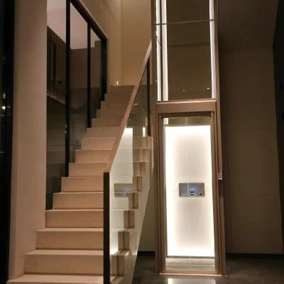 China Pitless 4.7 kW Hydraulic Home Elevator (MRL Residential Lift) for sale