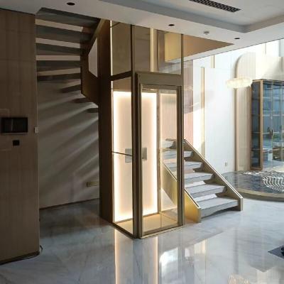 China Automatic Hydraulic Passenger Lift – 304# Cabin, 4.7 kW Motor for sale