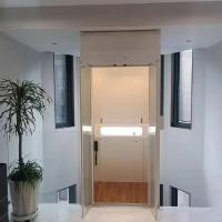 China Single-Phase Automatic Hydraulic Home Elevator with Microprocessor Control for sale