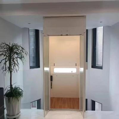 China Single-Phase Automatic Hydraulic Home Elevator with Microprocessor Control for sale