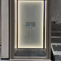 China Deck-Floor Hydraulic Passenger Elevator – 3 m Overhead, Single-Phase AC for sale