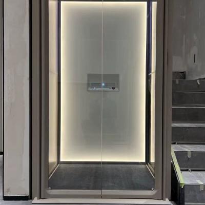 China Deck-Floor Hydraulic Passenger Elevator – 3 m Overhead, Single-Phase AC for sale