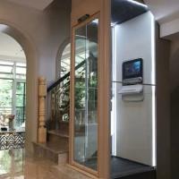 China Extra-Safety Hydraulic Home Elevator with Automatic Sliding Doors for sale