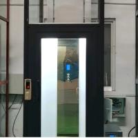China 5-Stop Pitless Hydraulic Passenger Lift with Stainless-Steel Cabin for sale