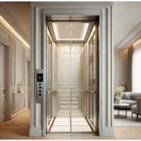 China Microprocessor Hydraulic Home Elevator Aluminium Alloy Domestic Hydraulic Lift for sale