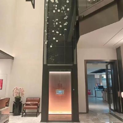 China 14.5M Residential Hydraulic Elevator 400kg 500kg 1000kg Hydraulic Lift For Home Use for sale
