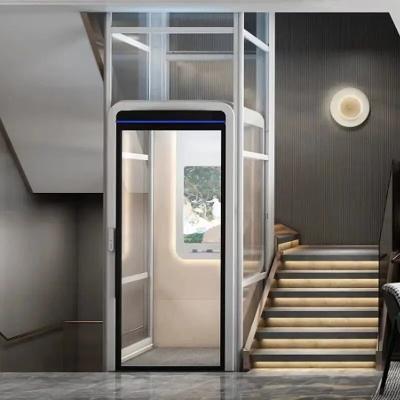 China Pitless Hydraulic Elevator for Homes – 5 Stops, 14.5 m Rise for sale
