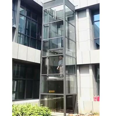 China Compact Pitless Home Elevator | 12M Hydraulic Lift for sale