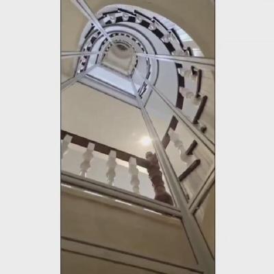 China Space-Saving Semicircular Elevator | 6-Floor Personnel Lift for sale